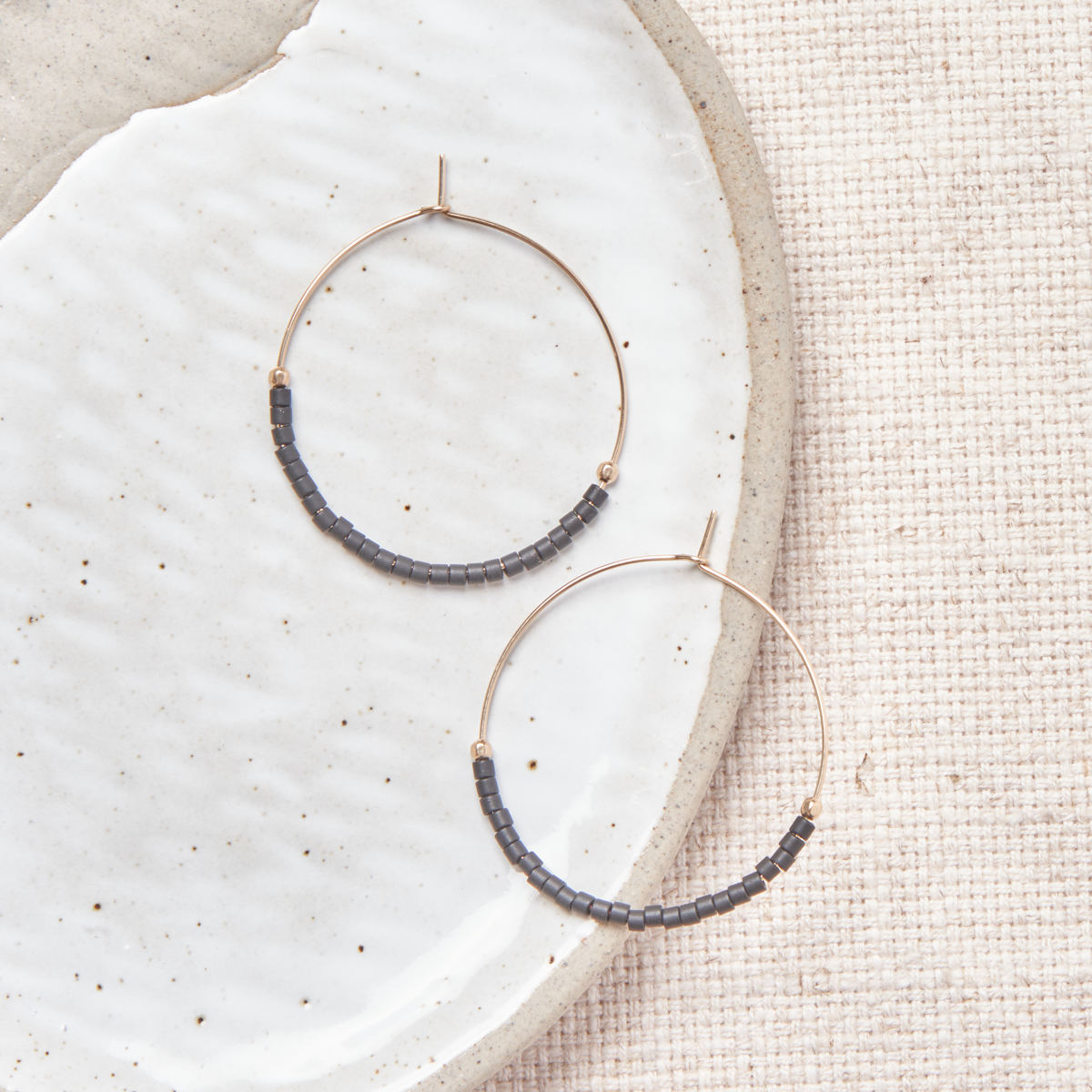 Half Moon Hoops - 14k Gold Filled – Hayden B. Jewelry