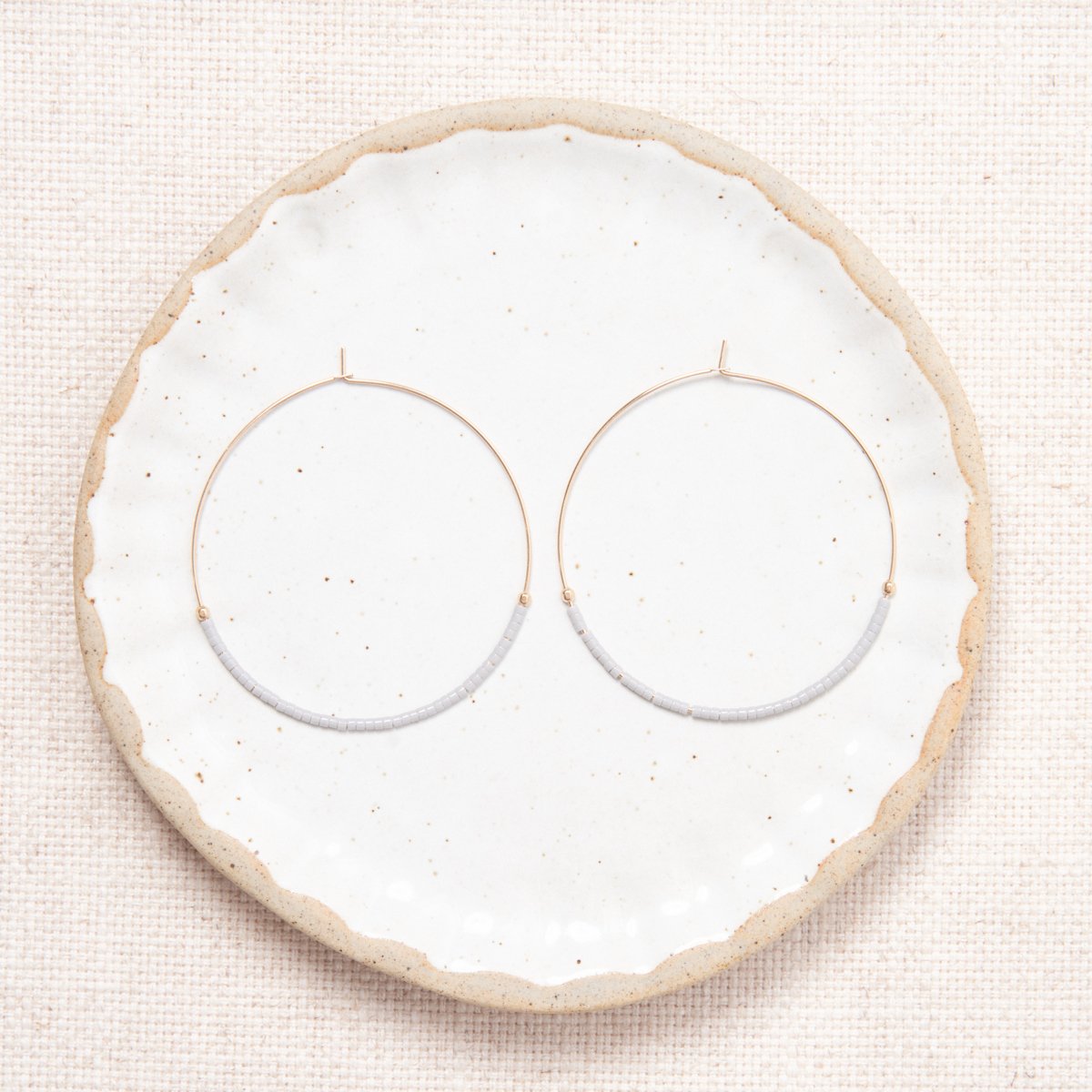 Half Moon Hoops - 14k Gold Filled – Hayden B. Jewelry
