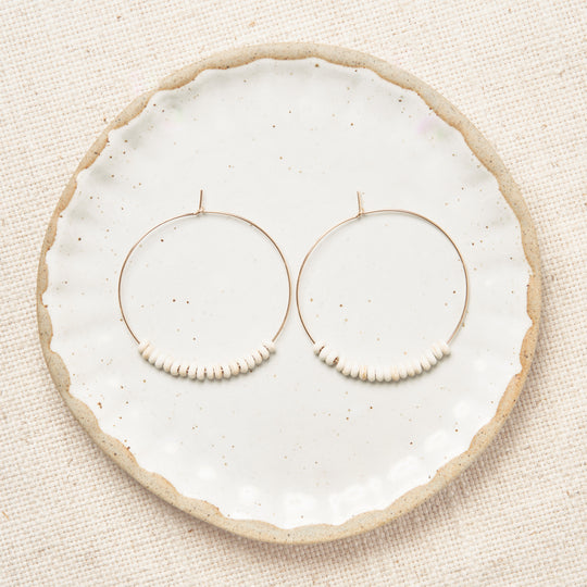 Rustic Hoops – Hayden B. Jewelry