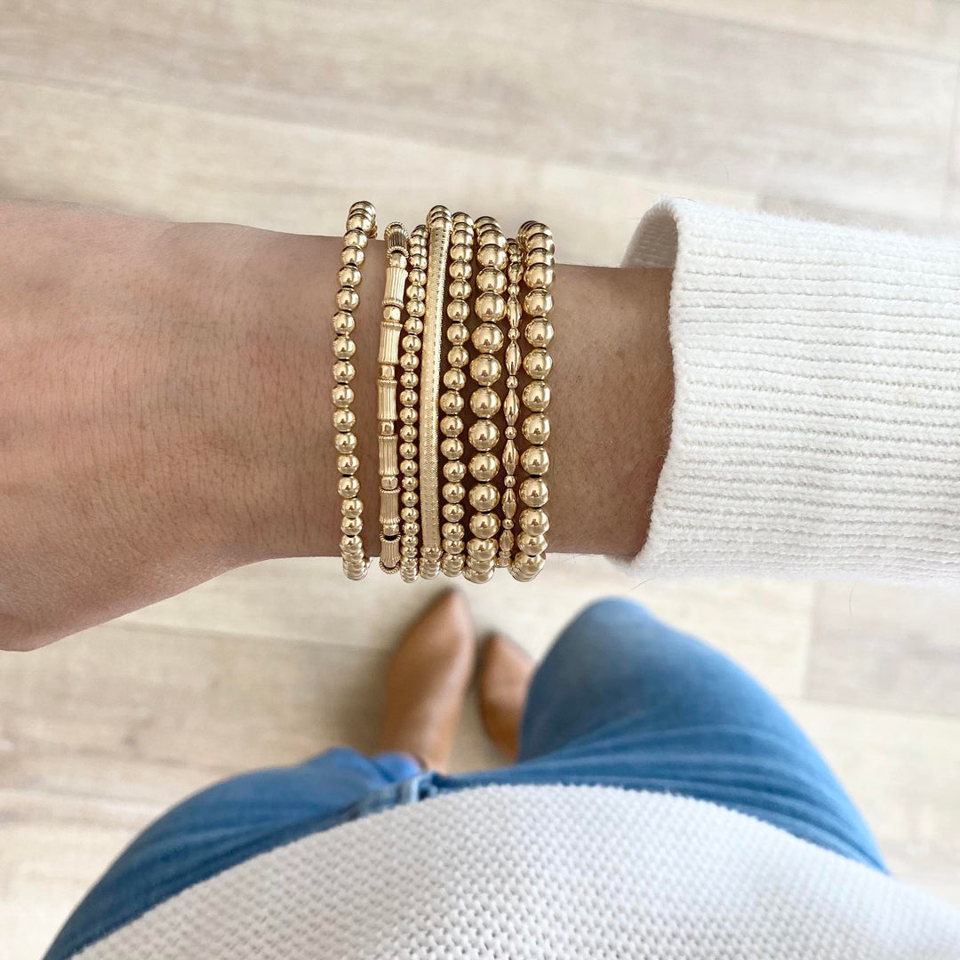 Textured Bracelet Stack – Hayden B. Jewelry